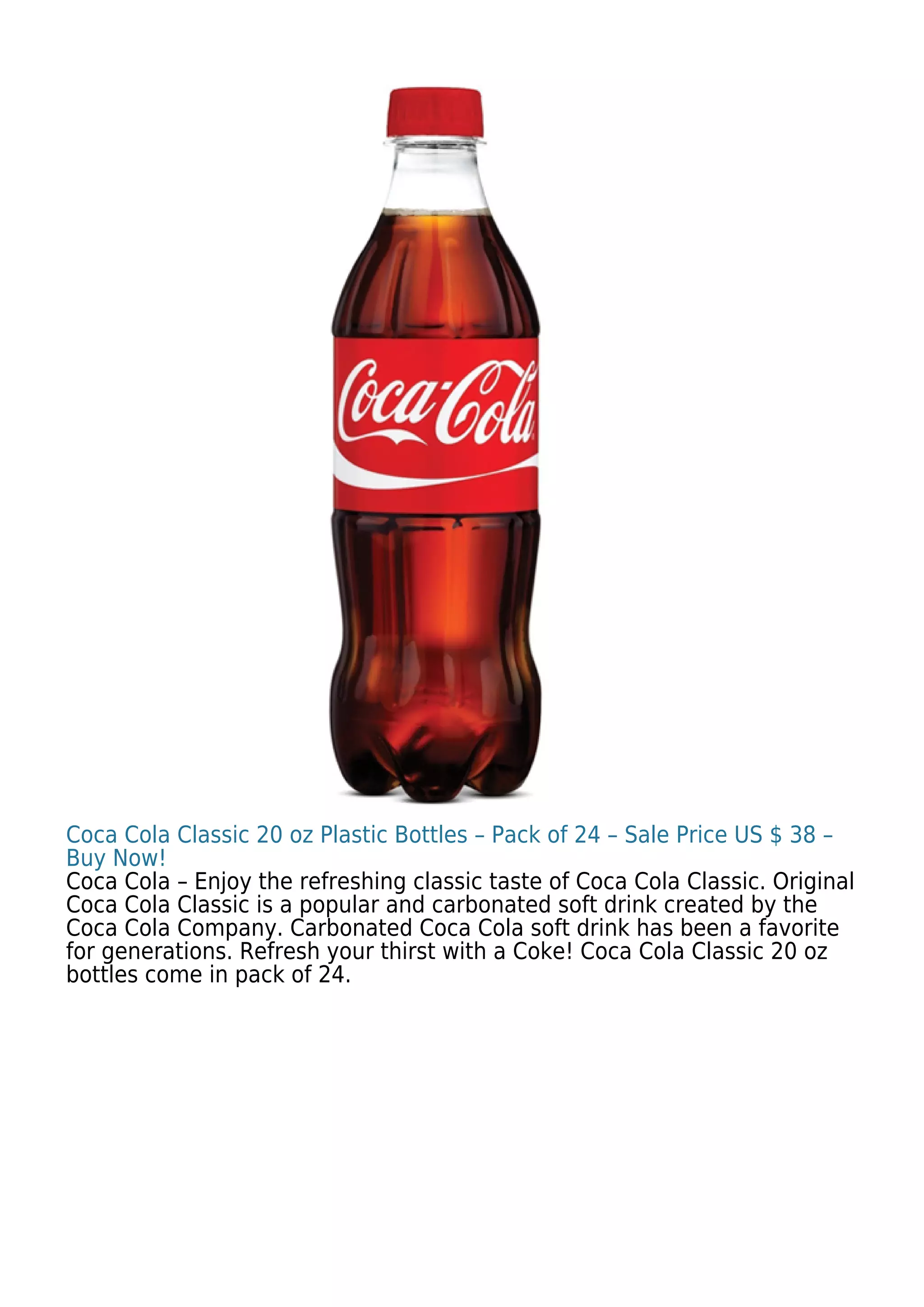 Coca Cola Drinks | PDF