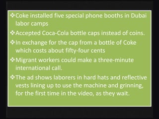 Coca cola Hello for Happiness Presentation | PPTX