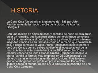 Coca cola | PPTX