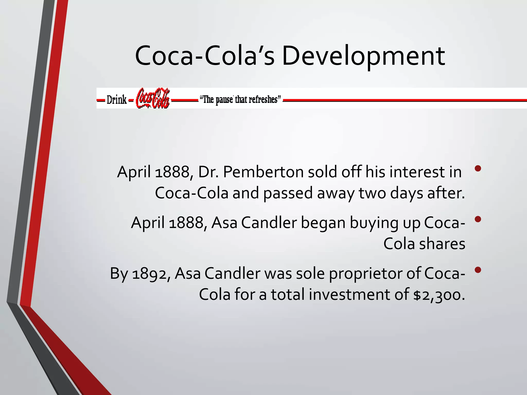 Cocacola co. analysis | PPTX