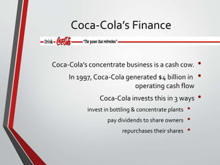 Cocacola co. analysis | PPTX