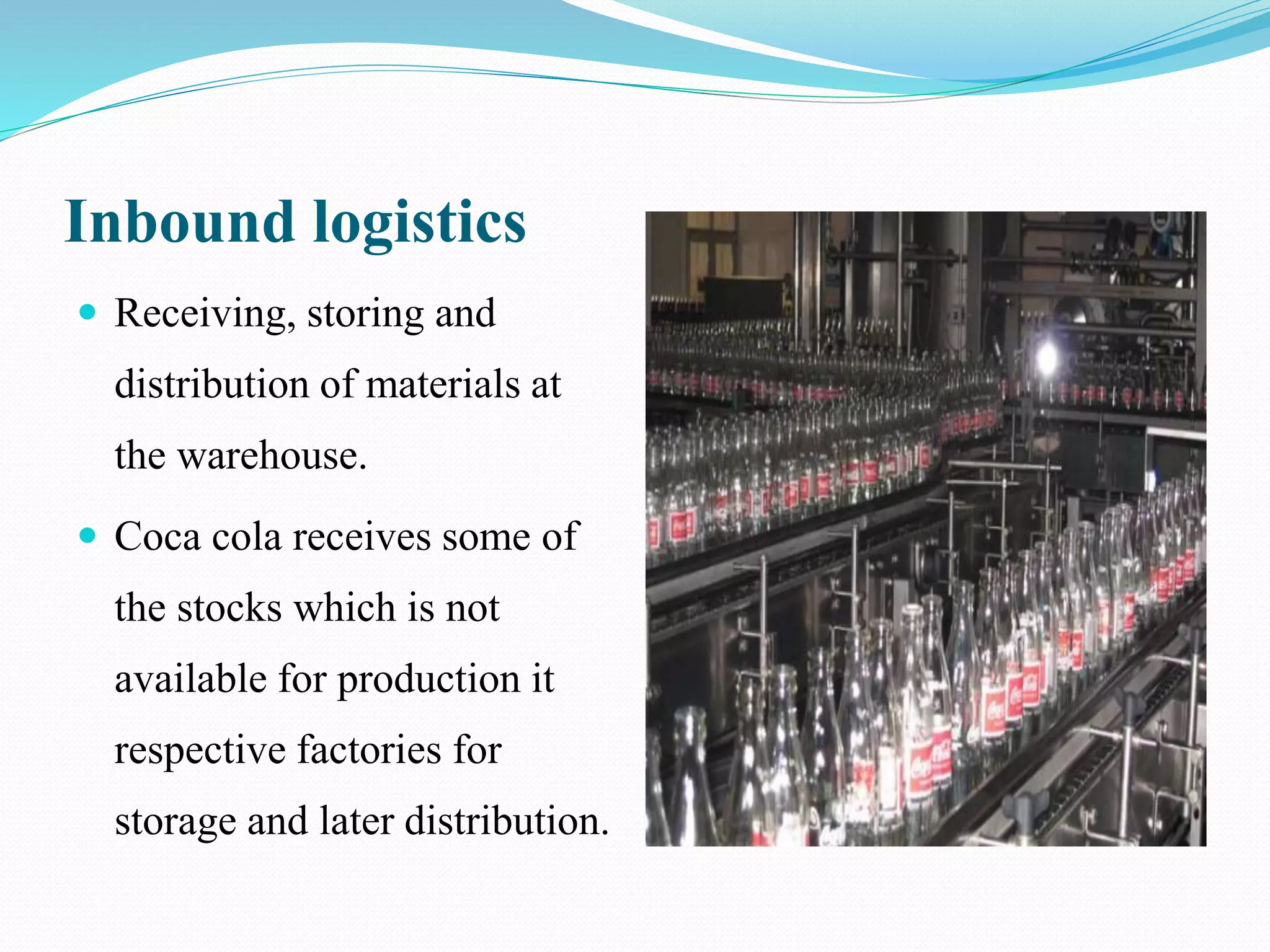 Supply chain of Coca Cola | PPTX