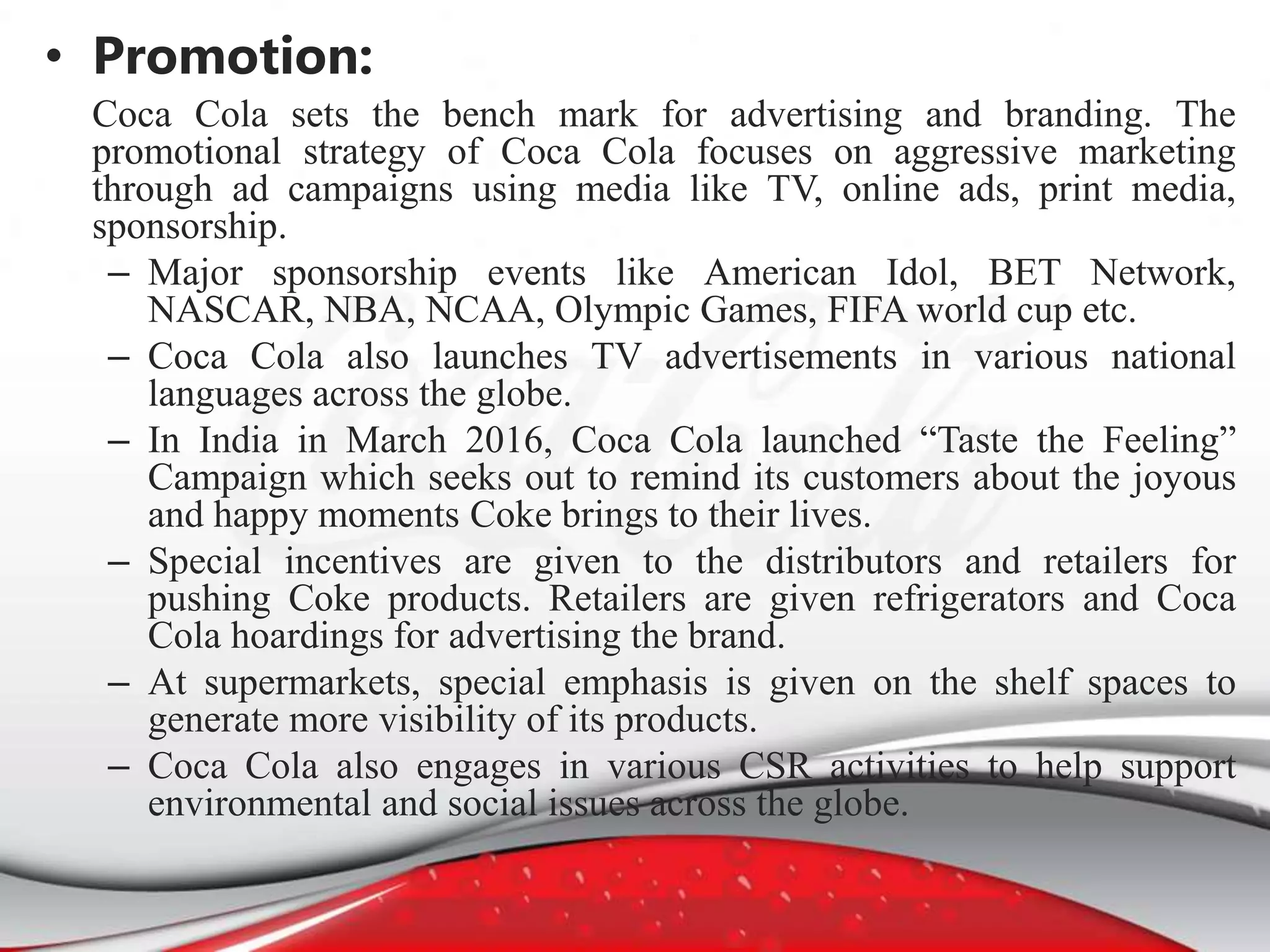 Coca cola | PPTX