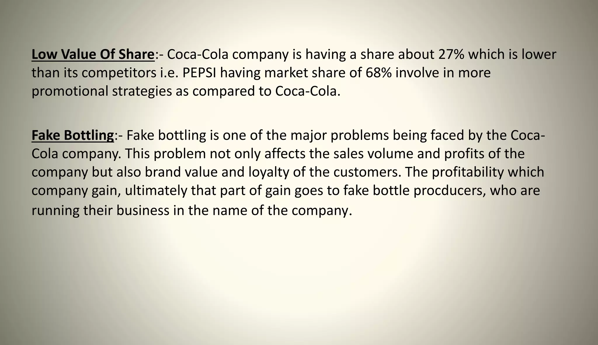 Coca cola | PPT