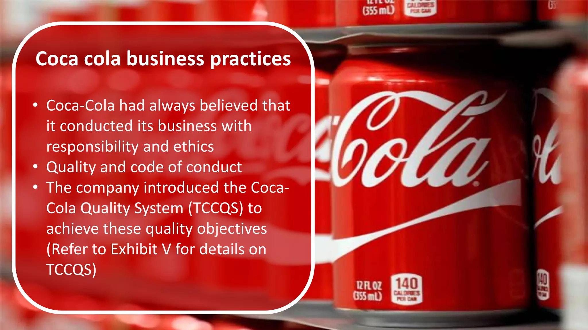 Coca cola case study | PPT