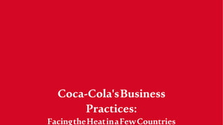 Coca cola case study | PPT