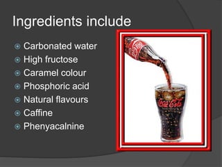 cocacola and other carbonated drinks and benefits | PPTX | Nutrition | Healthy Living