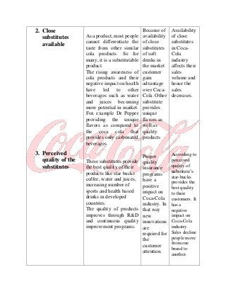 Strategic Management of Coca Cola Company | PDF