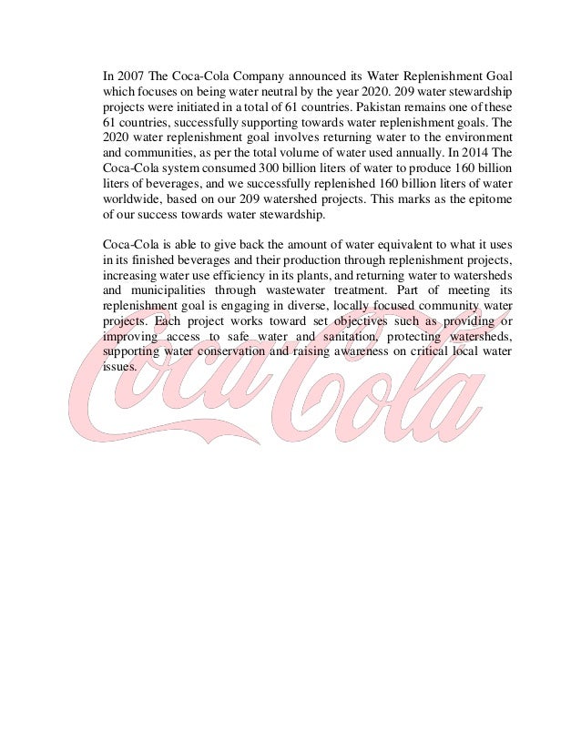 Strategic Management of Coca Cola Company | PDF