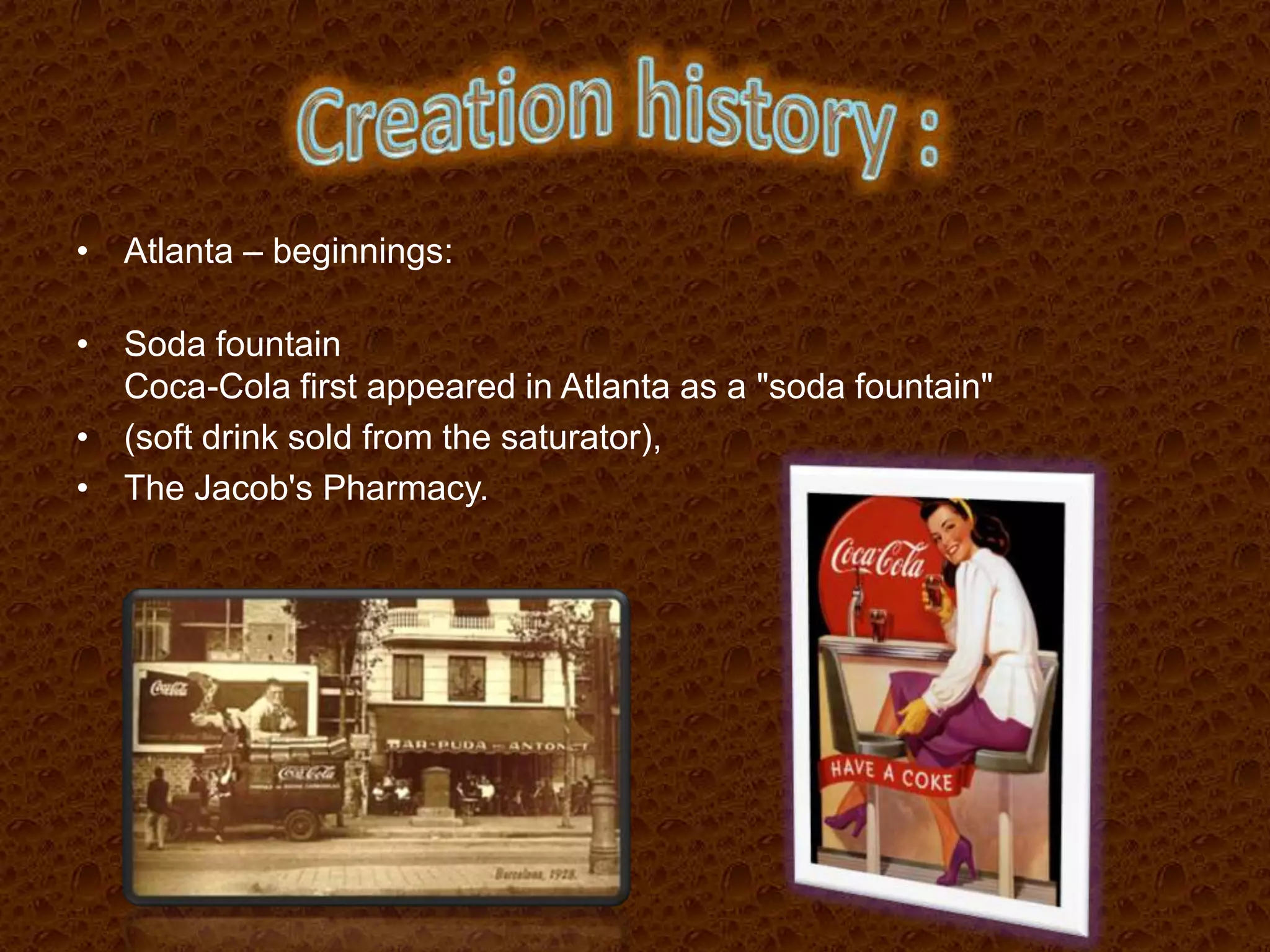 The story of Coca Cola - Creative Science | PPTX | Alcoholic Beverages ...