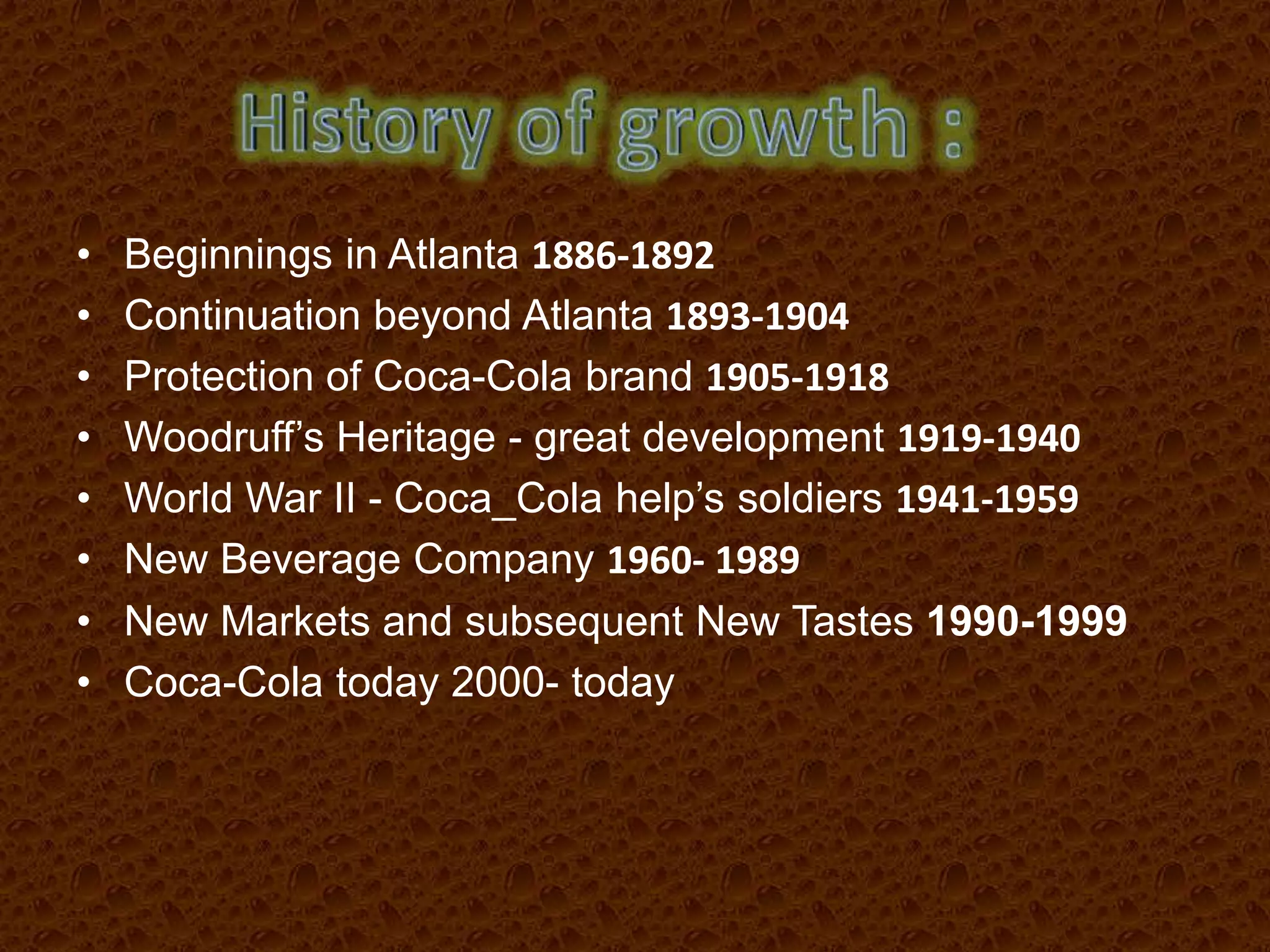 The story of Coca Cola - Creative Science | PPTX | Alcoholic Beverages ...