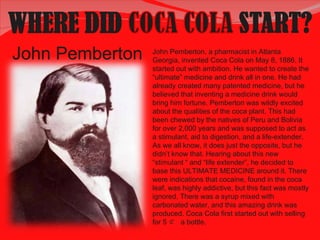 Coca Cola Company Case Study | PPT