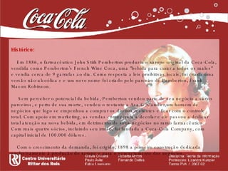 Coca-Cola | PPT