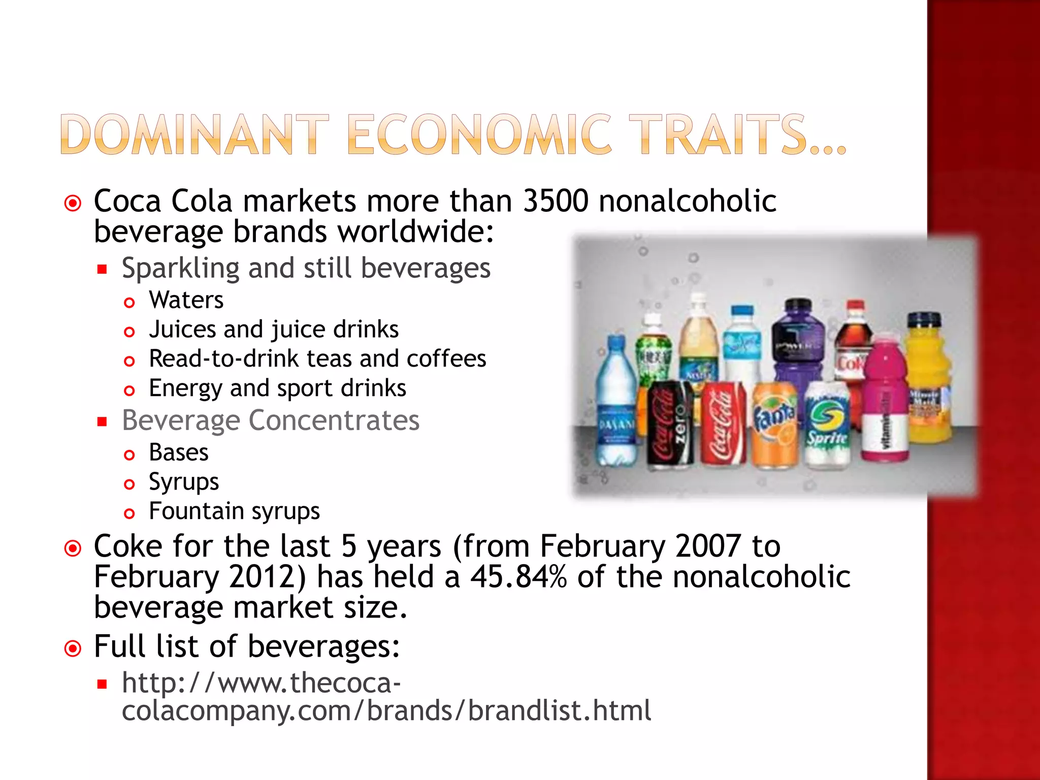 Coca Cola Executive Summary | PPTX