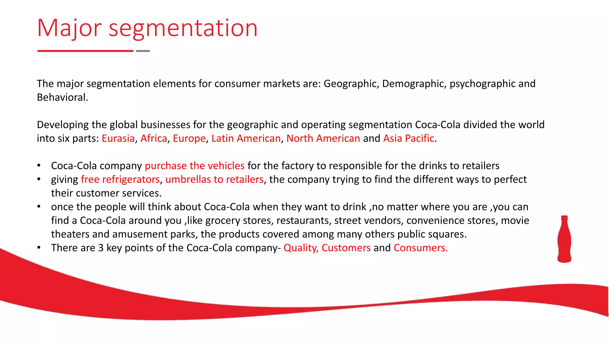 CocaCola Market entry strategy | PPTX