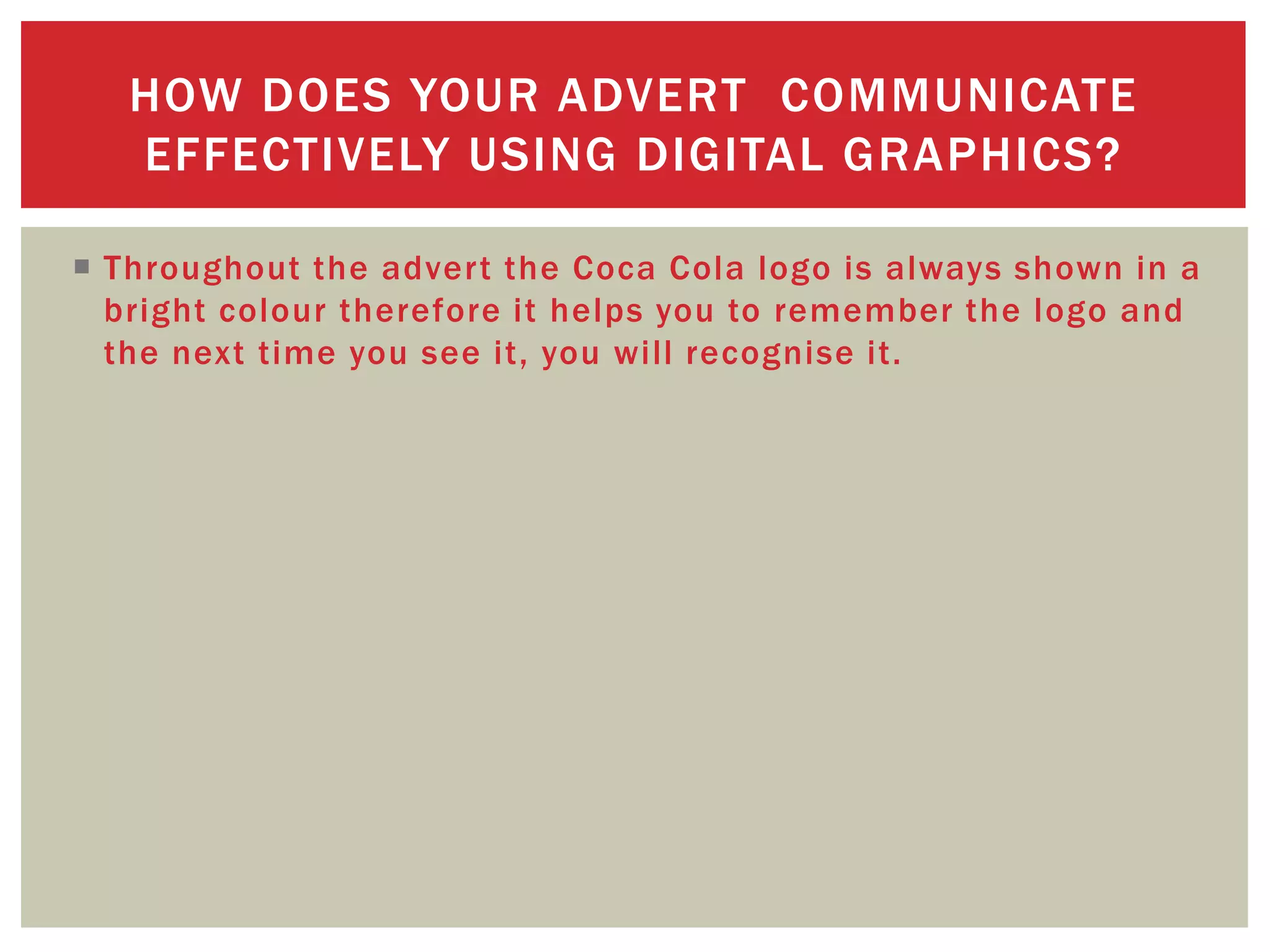 Coca cola advert | PPT