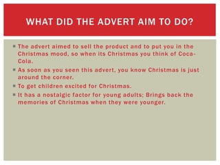 Coca cola advert | PPTX
