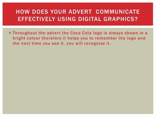 Coca cola advert | PPTX