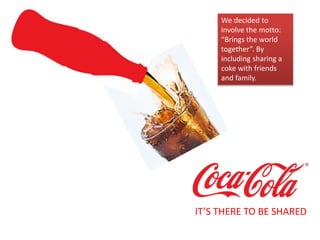 Coca cola advert campaign | PPT