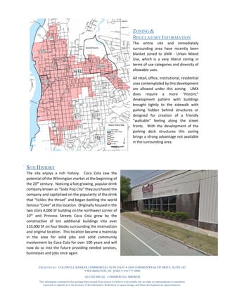 1936 Coca Cola Facility | Downtown Development Opportunity | PDF