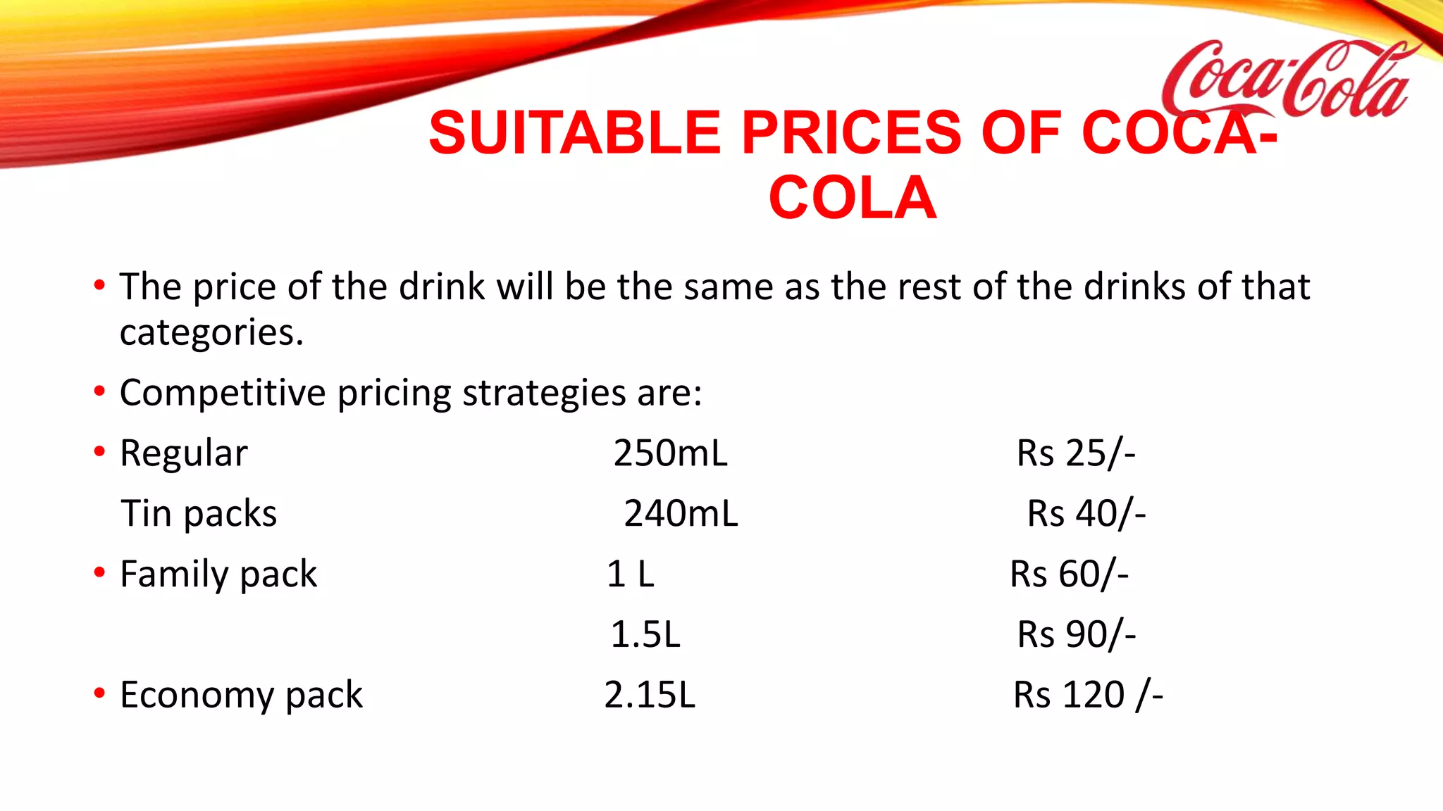 Coca cola and its brands | PPTX