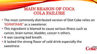Coca cola and its brands | PPTX