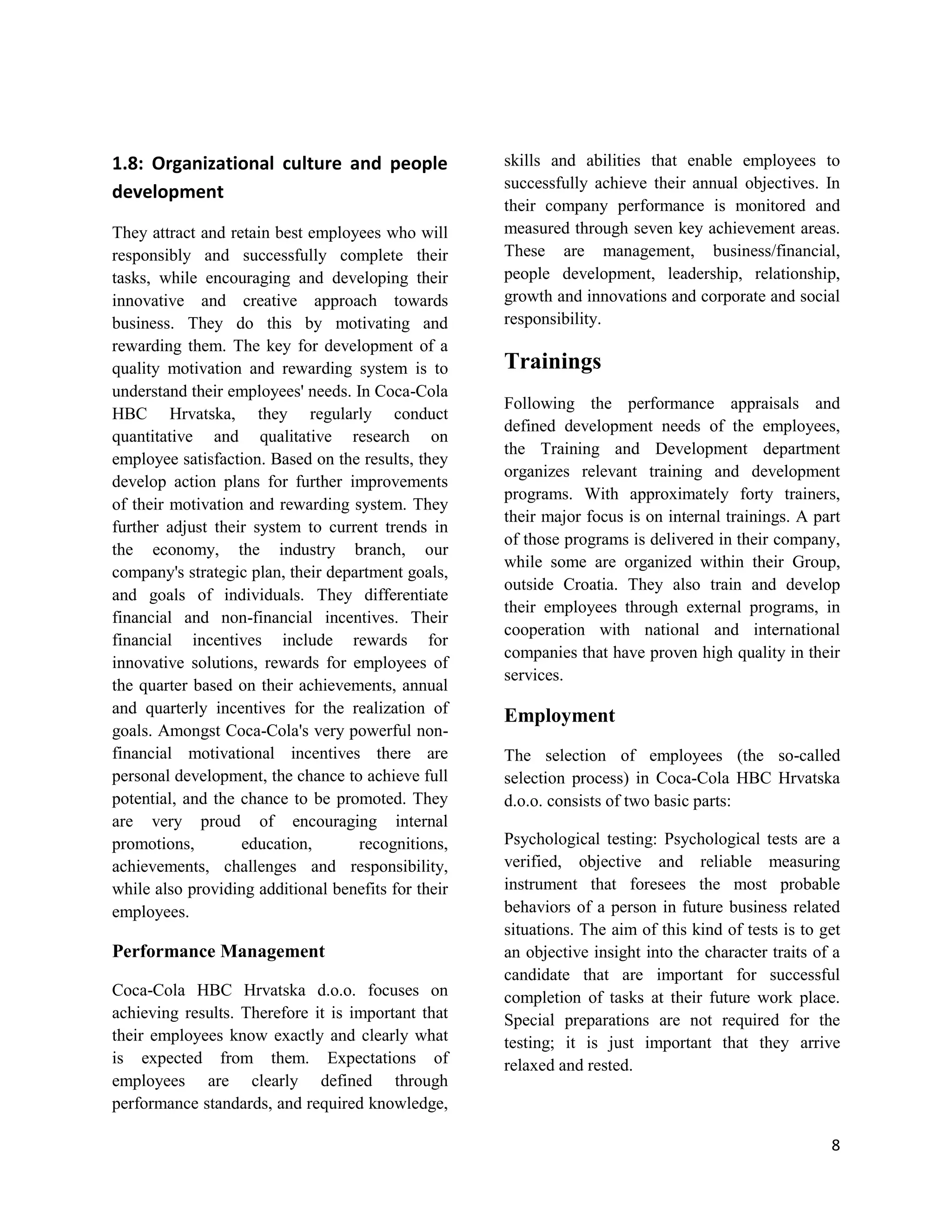 Coca cola brand audit | DOCX