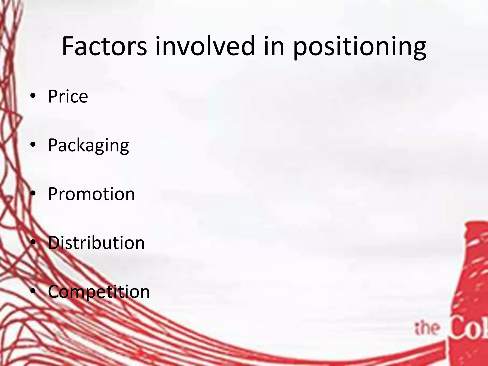 Coca Cola Brand Positioning and Differentiation | PPTX