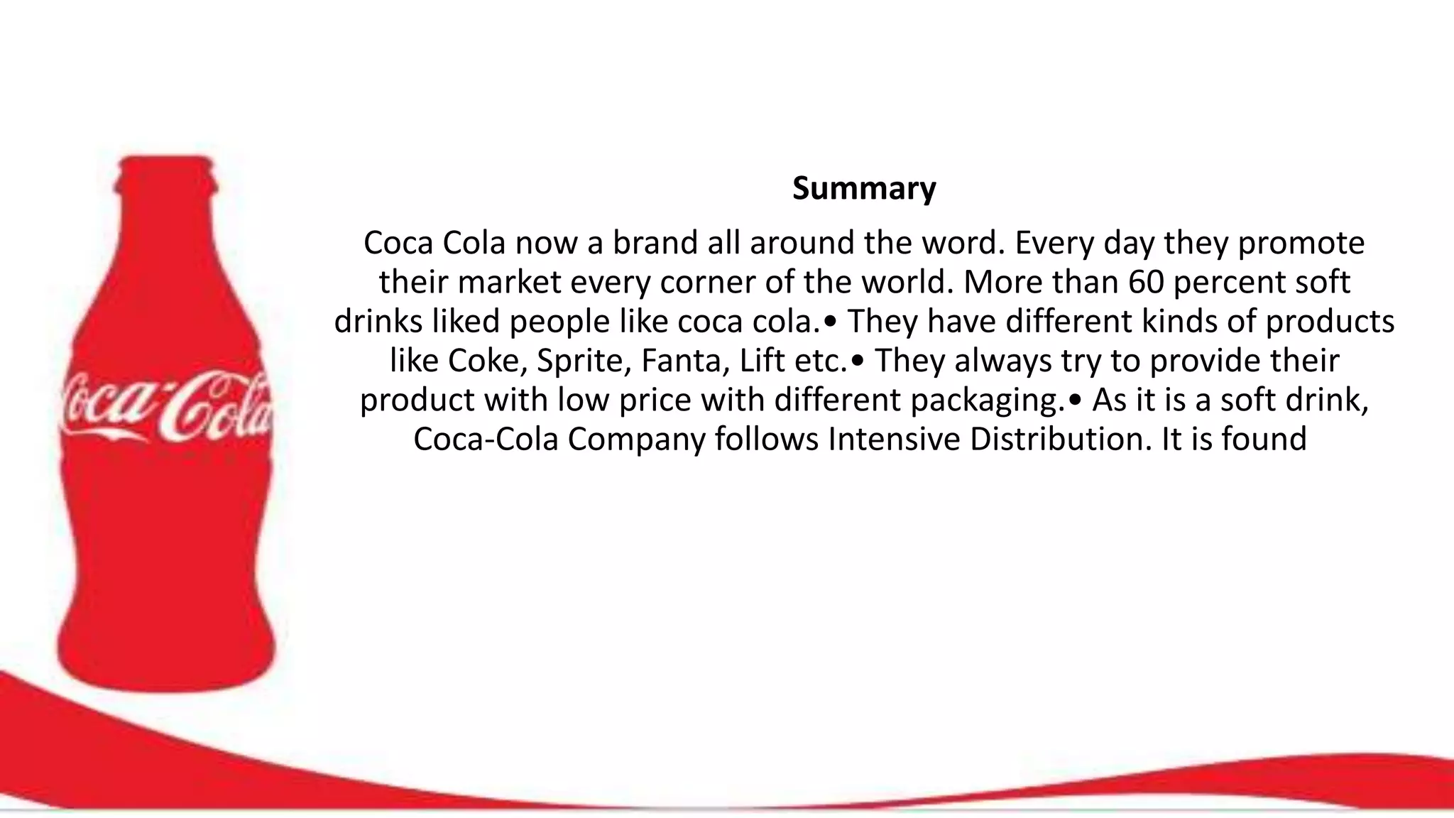 Coca-Cola brand , Challenges ,Future planning | PPTX