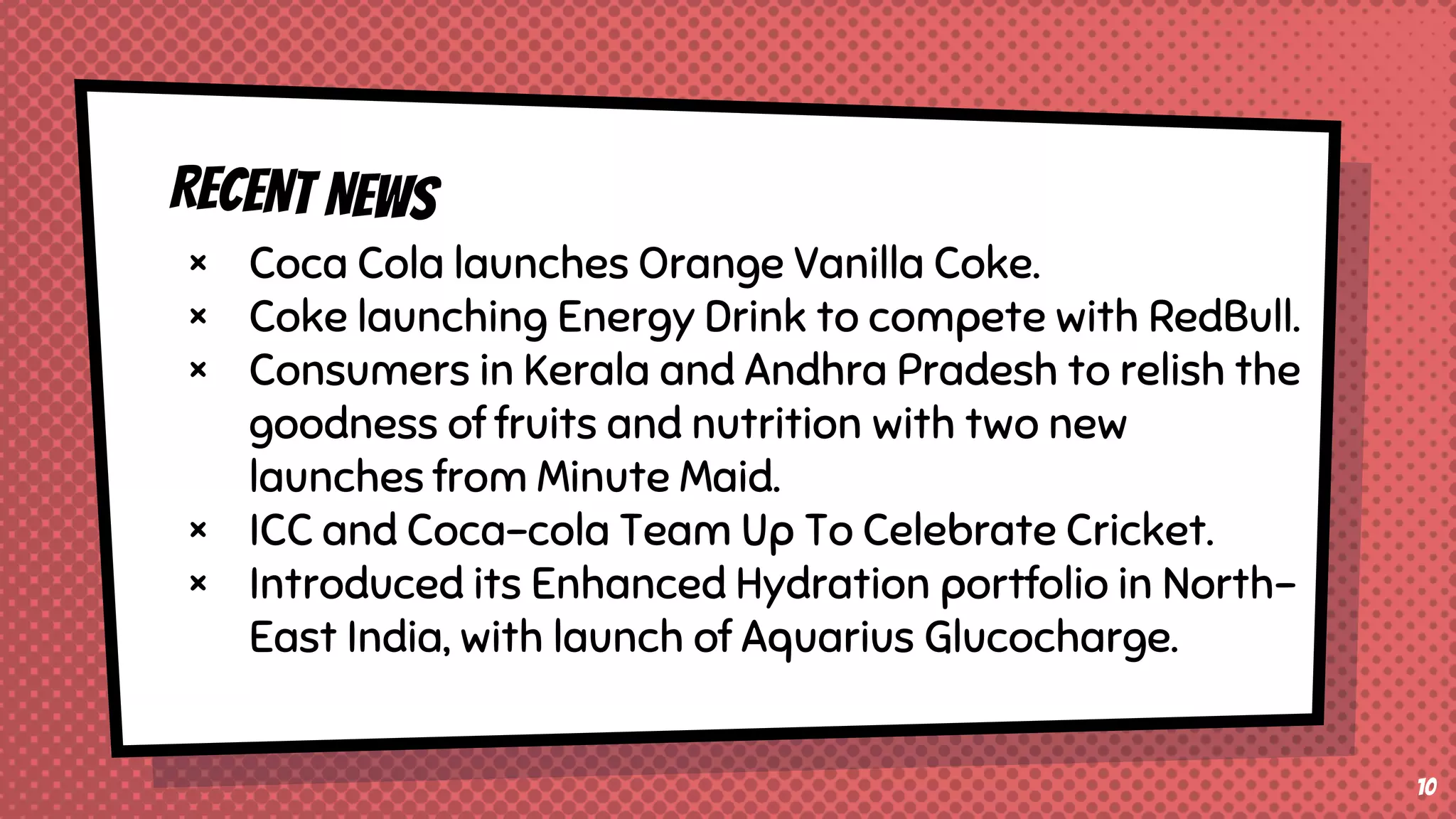 Coca cola company Analysis | PPTX