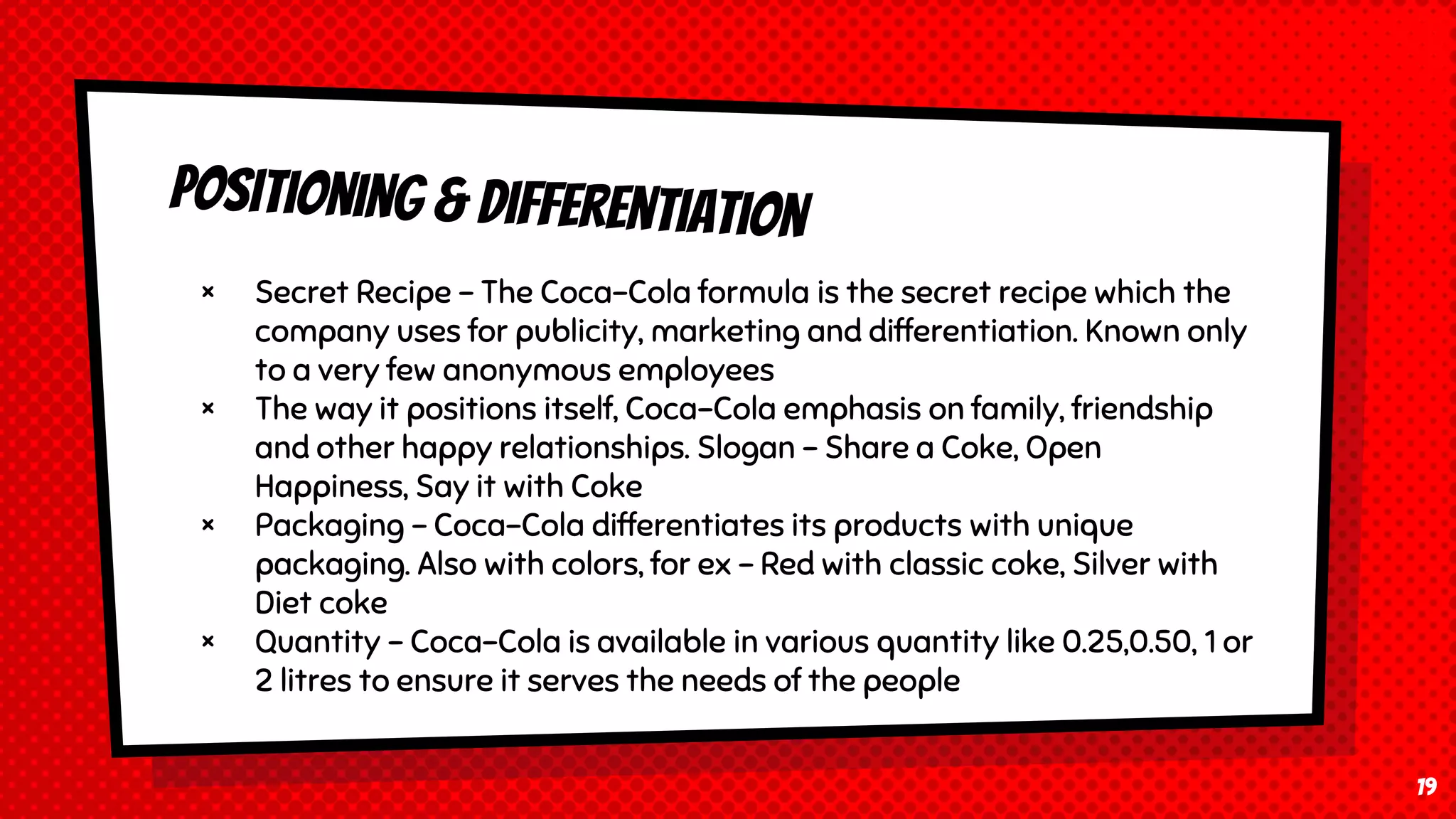 Coca cola company Analysis | PPTX