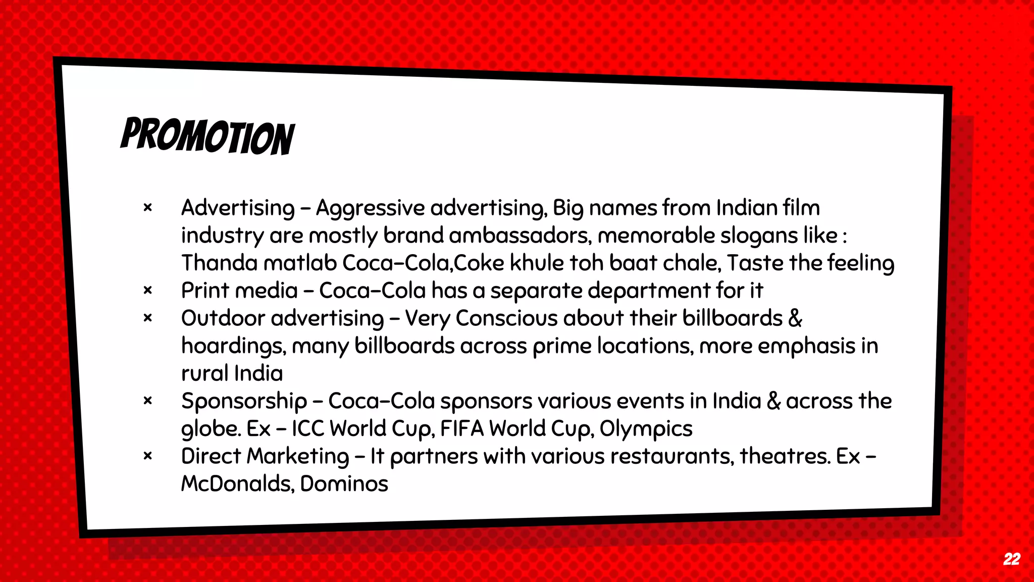 Coca cola company Analysis | PPTX