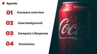 Addressing Crisis Response: A Case Study of Coca-Cola's Crisis in ...
