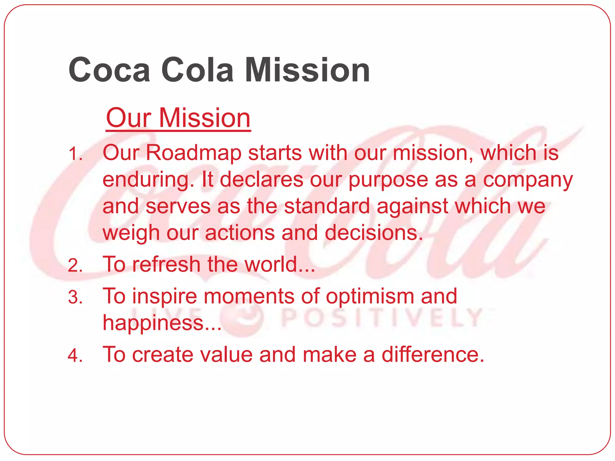 Coca cola e commerce | PPTX