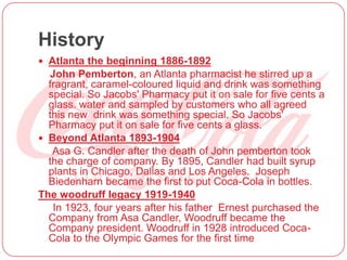 Coca cola e commerce | PPTX