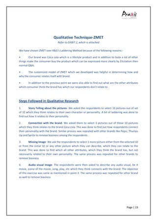 Brand Tracker of Coca-Cola | DOCX