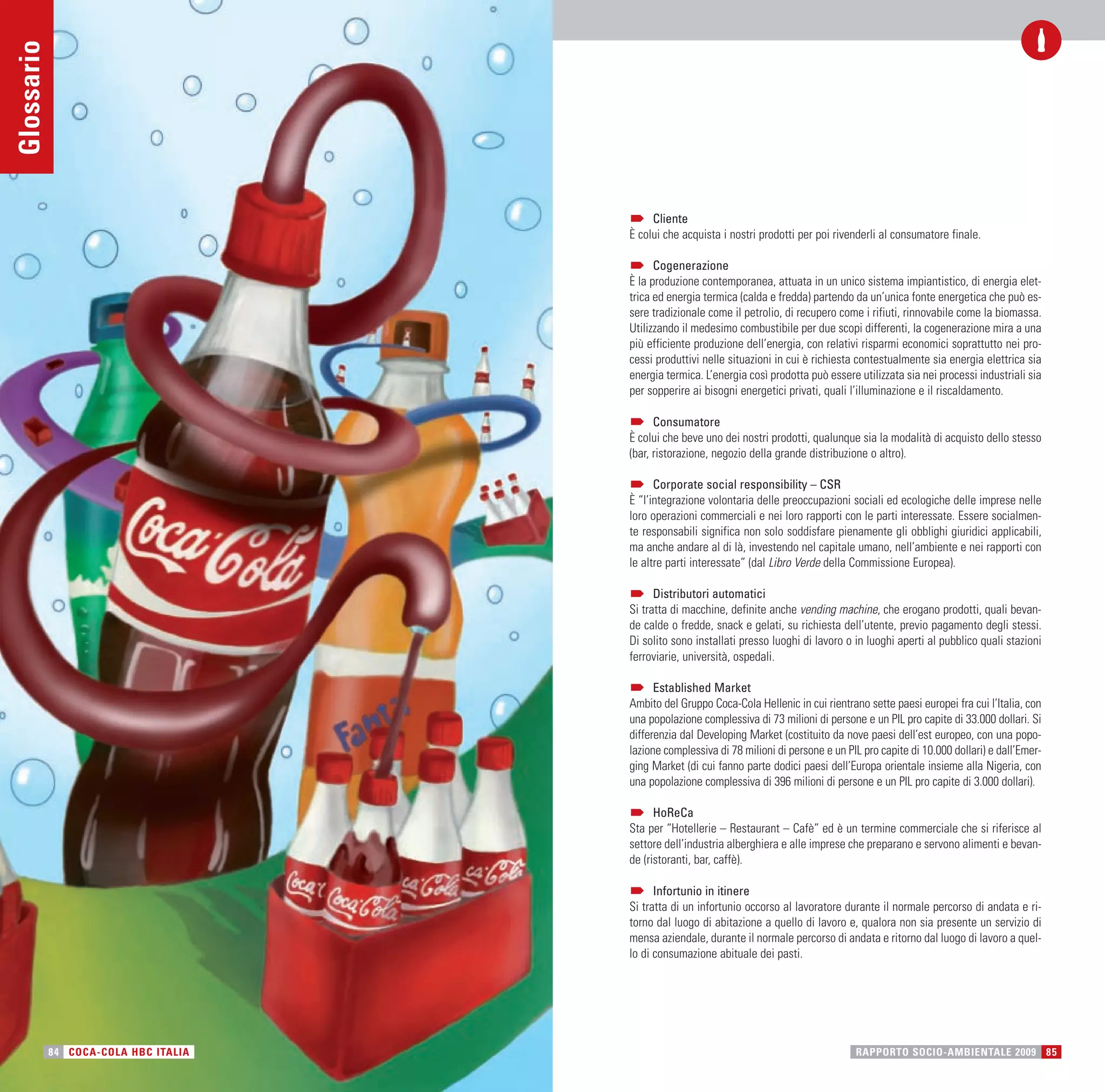 Coca Cola HBC Italia: RAPPORTO SOCIO-AMBIENTALE 2009-2010 | PDF