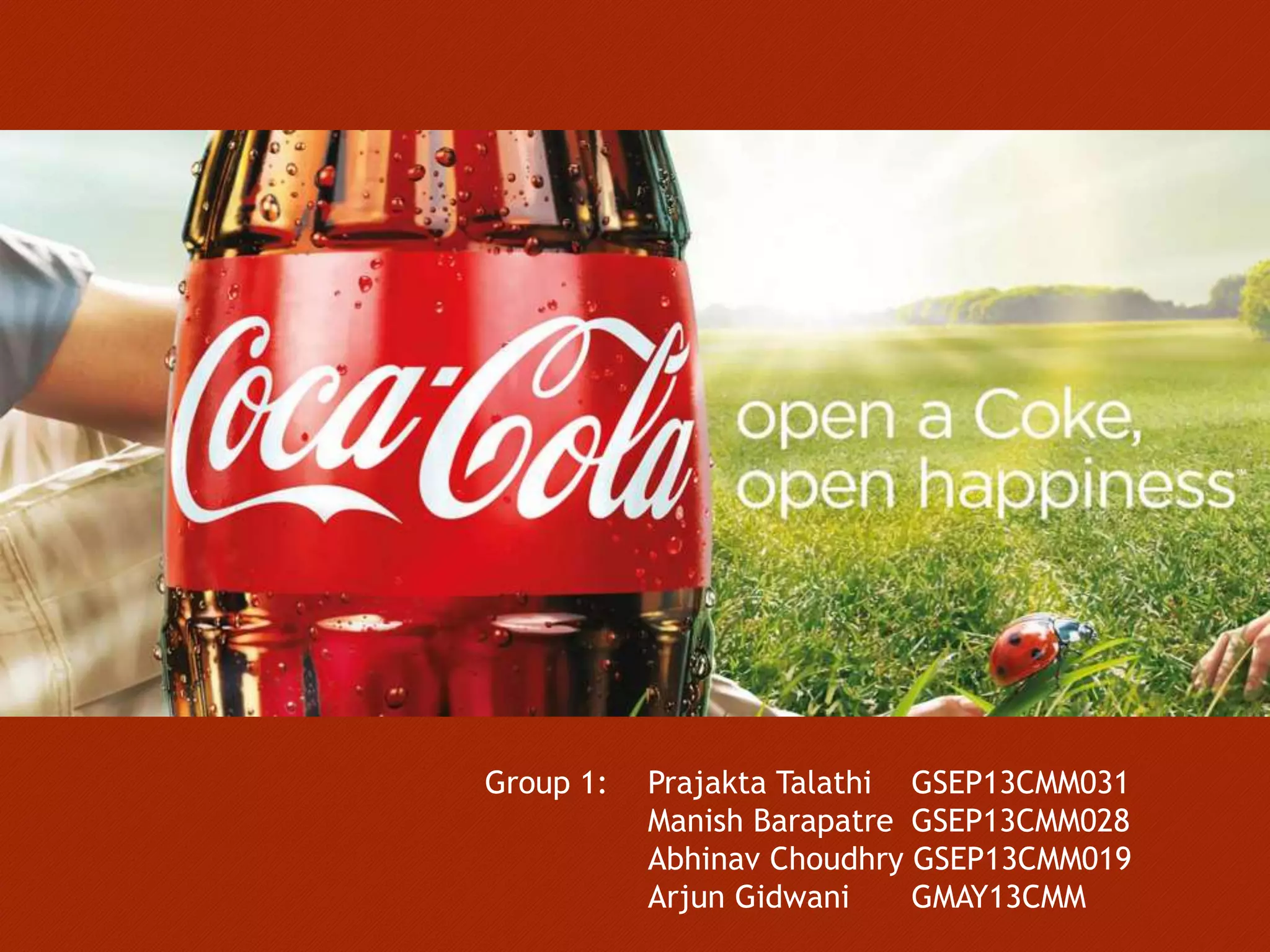 Coca Cola Integrated Marketing Concept | PPTX