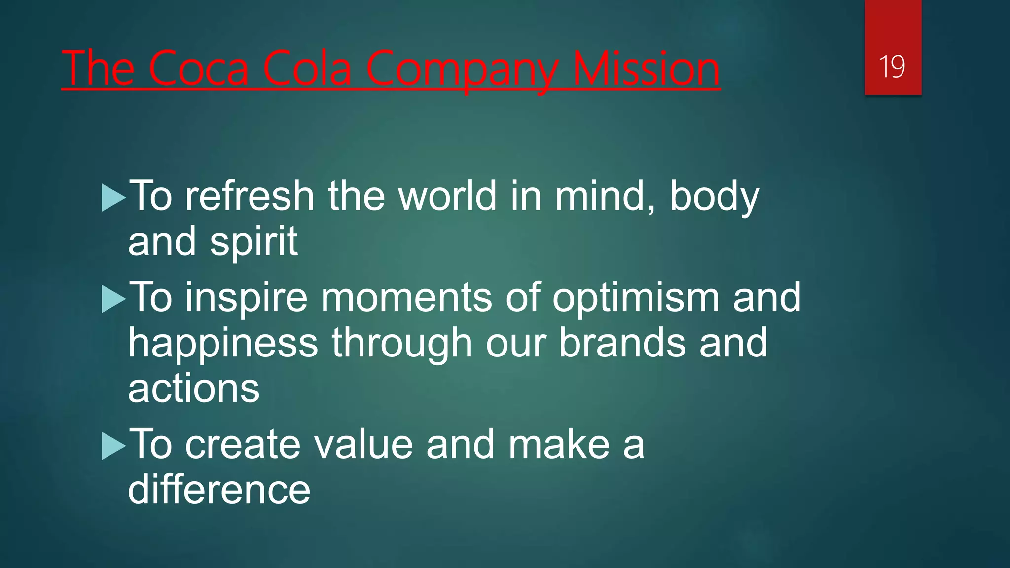 Coca cola case study | PPTX | Business | Business and Finance