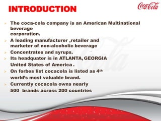 Coca cola liquid and linked | PPTX