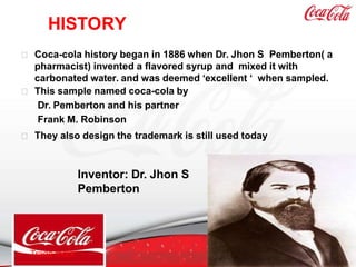 Coca cola liquid and linked | PPT