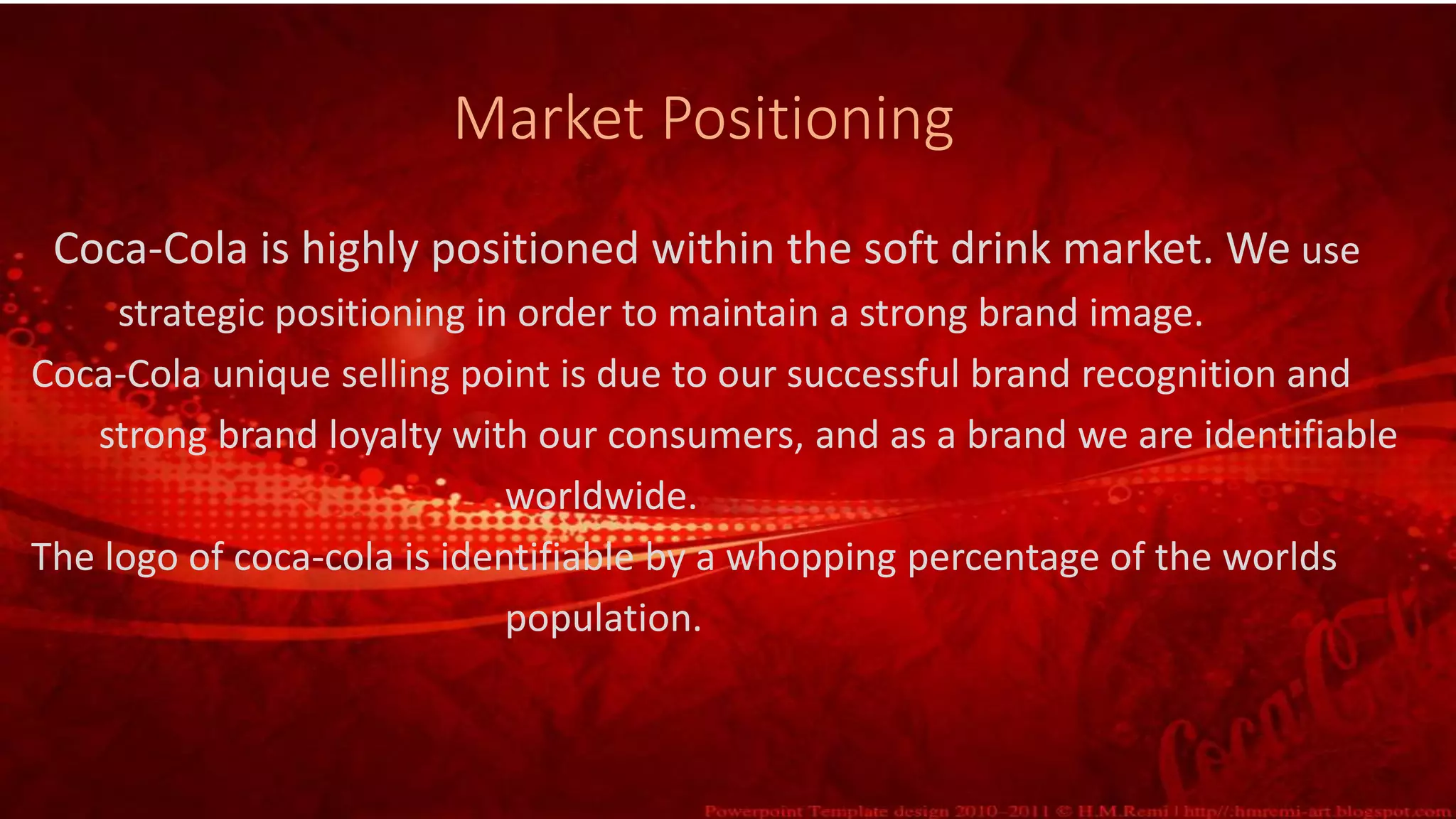 Coca cola marketing policy | PPTX