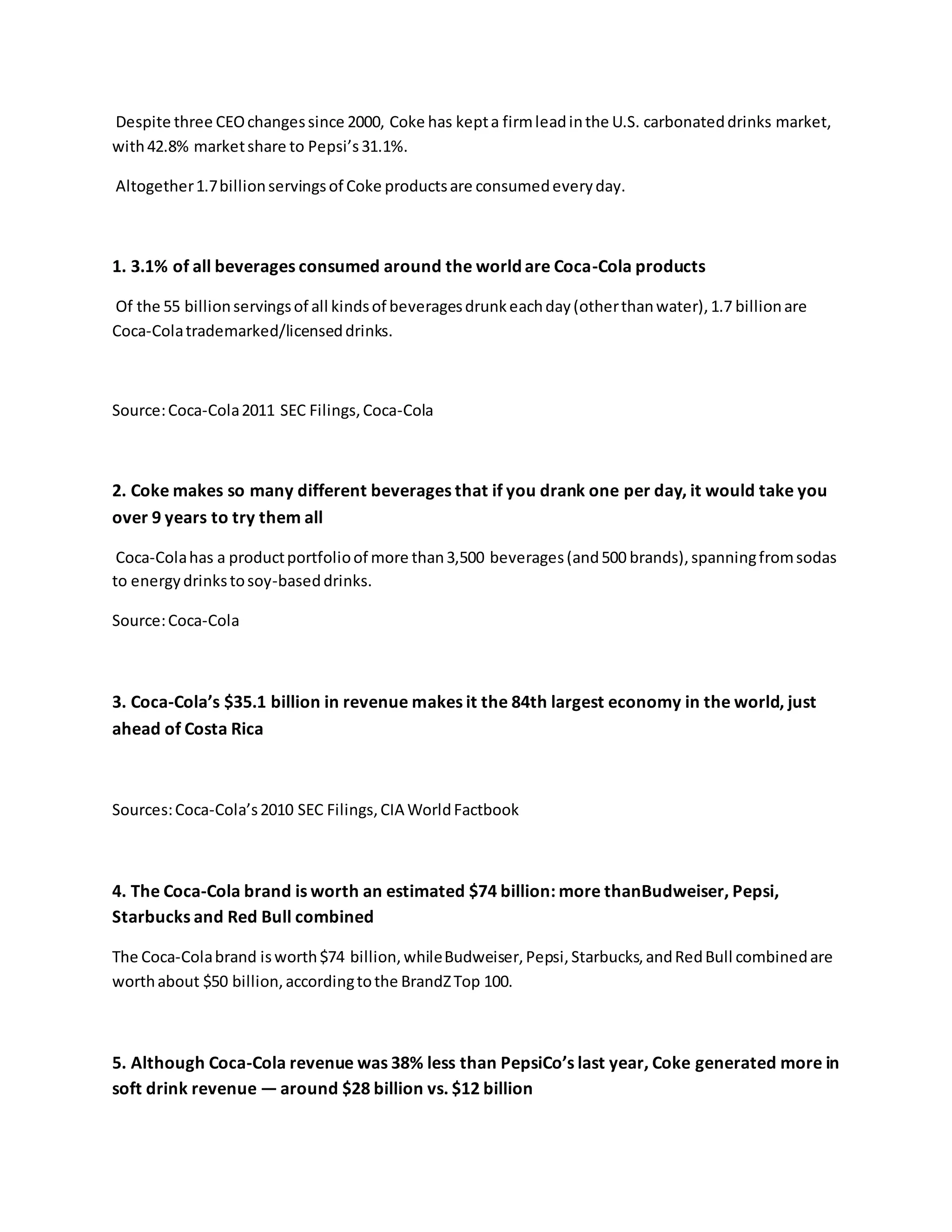 Coca Cola Marketing Strategy Pdf