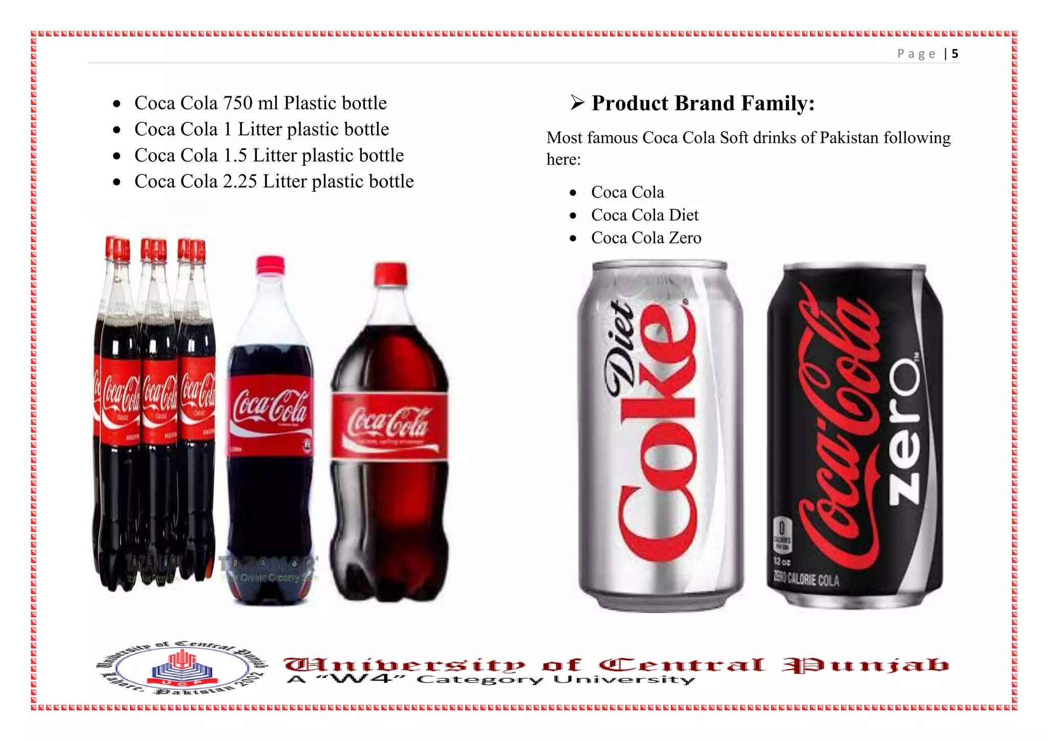 Coca cola pakistan marketing mix 4 p's | PDF