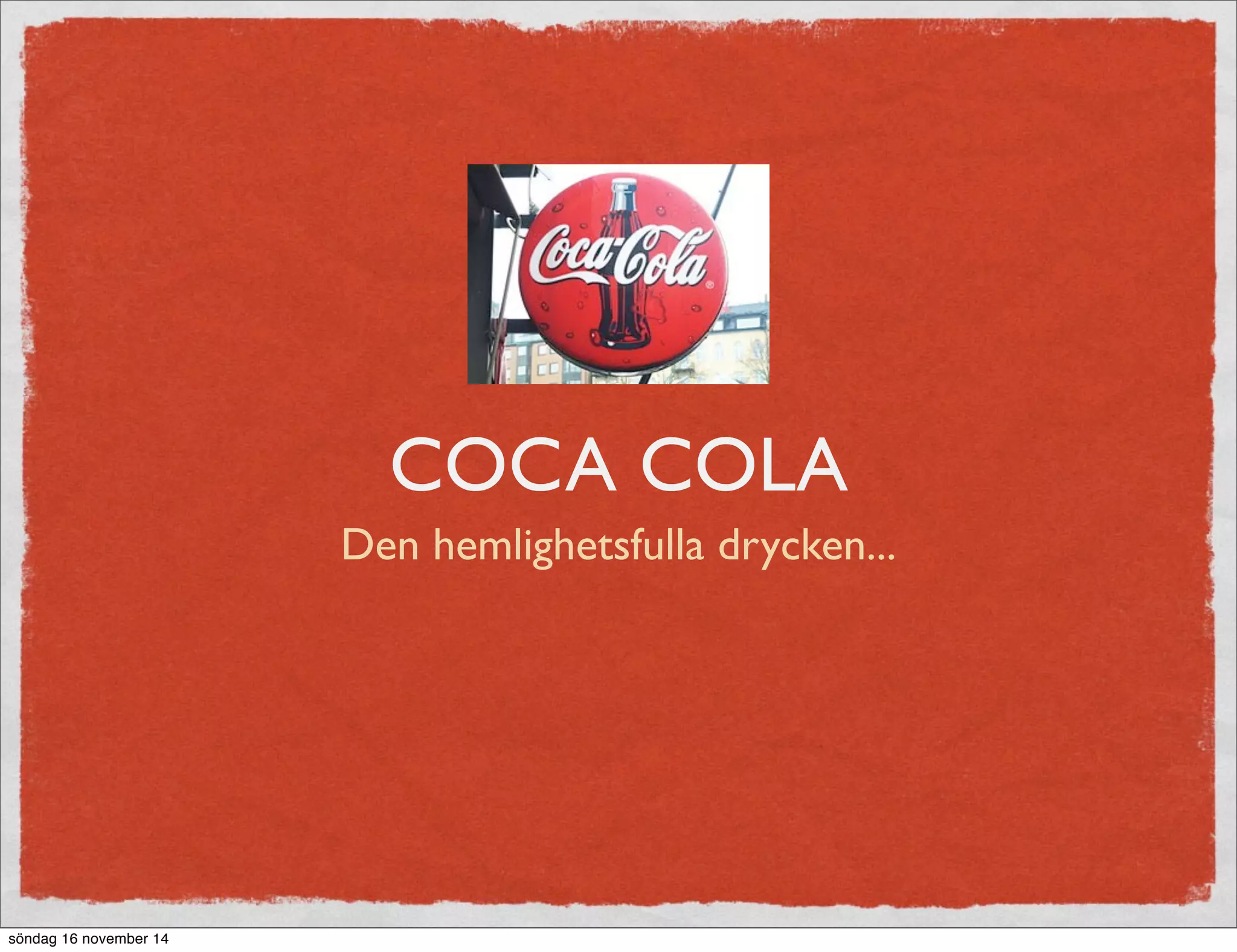 Coca cola pdf | PPT