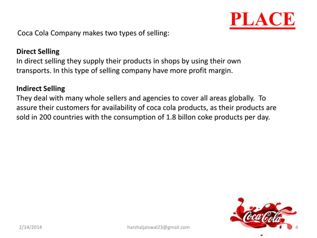 7 P's of marketing (Coca cola) | PPTX | Business | Business and Finance