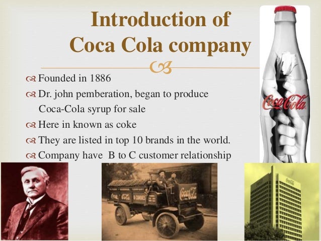 SUSL - Coca cola presentation
