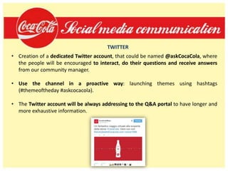 Social Media Marketing with Coca-Cola | PPTX
