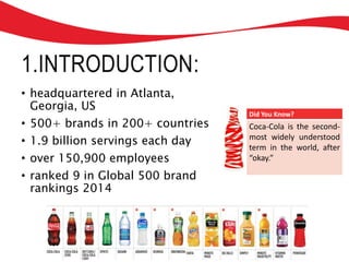Coca cola presentation | PPT