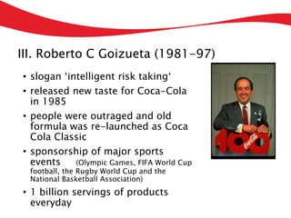 Coca cola presentation | PPT